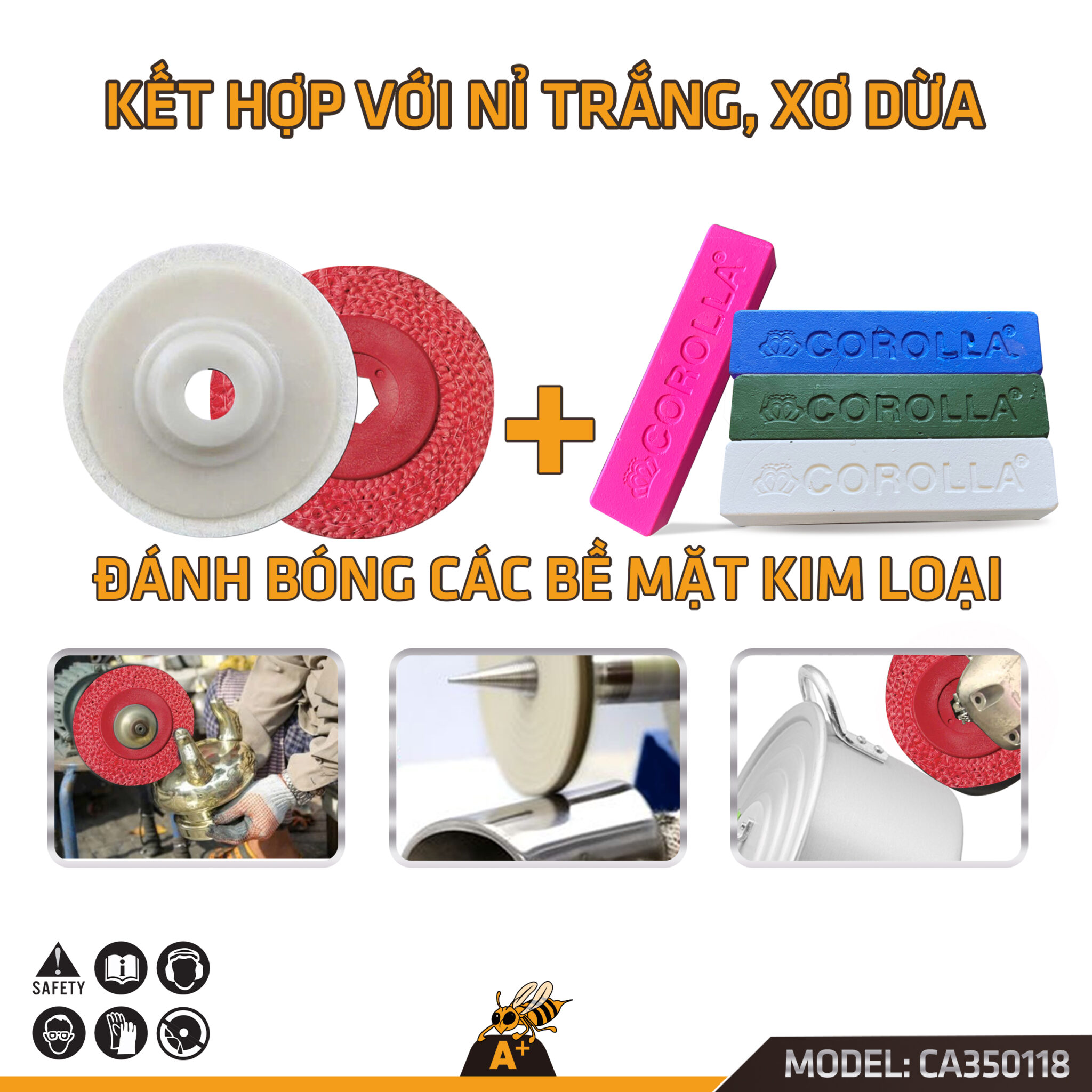 SÁP ĐÁNH BÓNG INOX THƯƠNG HIỆU COROLLA - corolla.vn